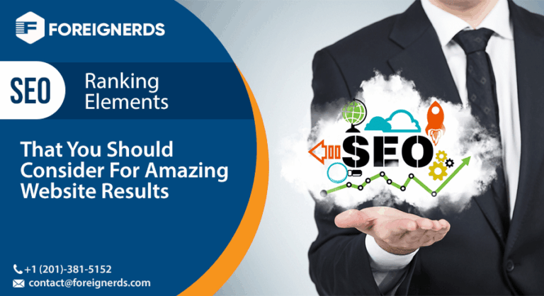 SEO Ranking Elements That You Should Consider